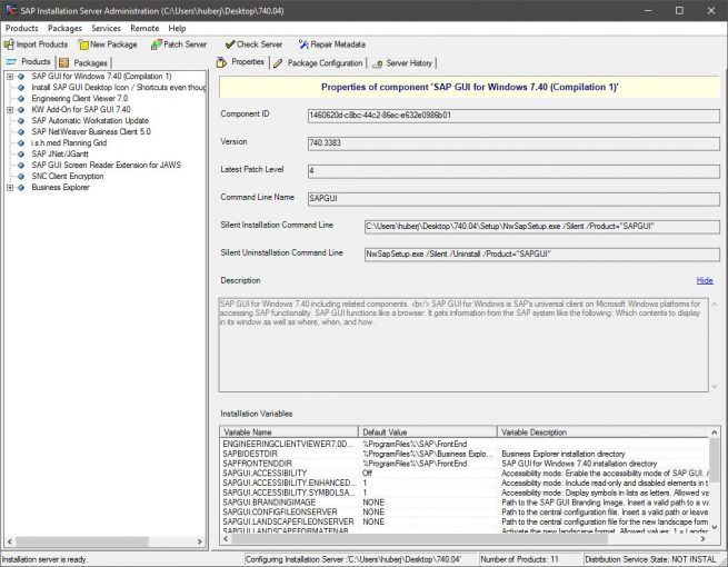 SAP Front End GUI Paketierung für SCCM - www.itnator.net