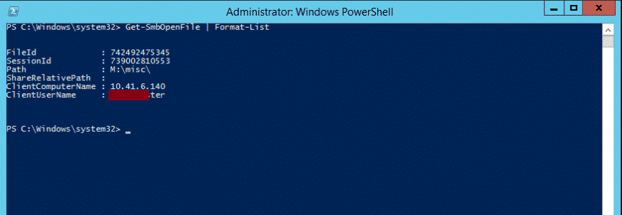 Geöffnete Dateien anzeigen und schließen mit PowerShell - www.itnator.net