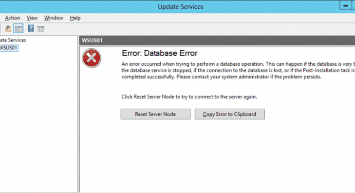 WSUS Connection Error - www.itnator.net