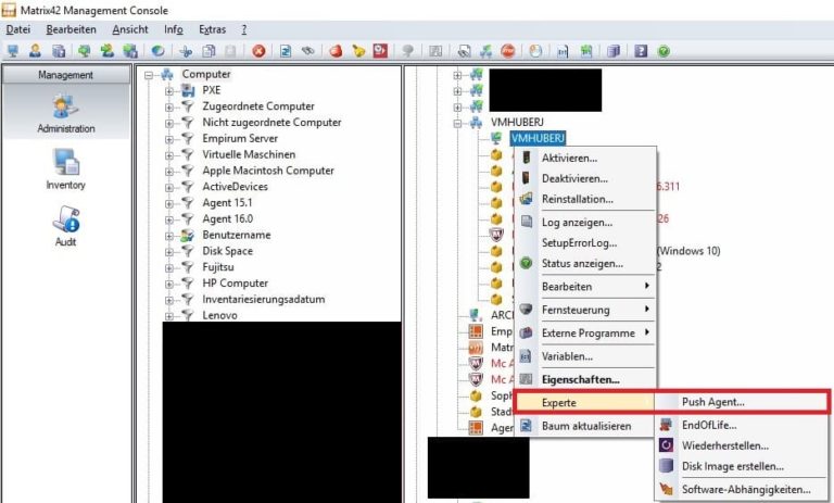Matrix42 Empirum Agent installieren - manuell - www.itnator.net