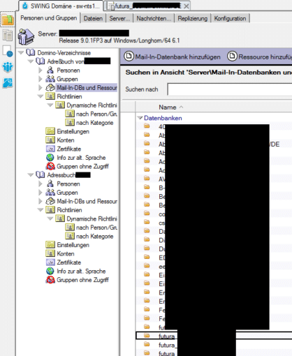 IBM Notes Mail-In Datenbank erstellen - www.itnator.net