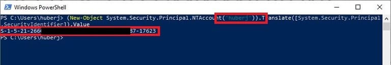 User SID ermitteln mit PowerShell - www.itnator.net