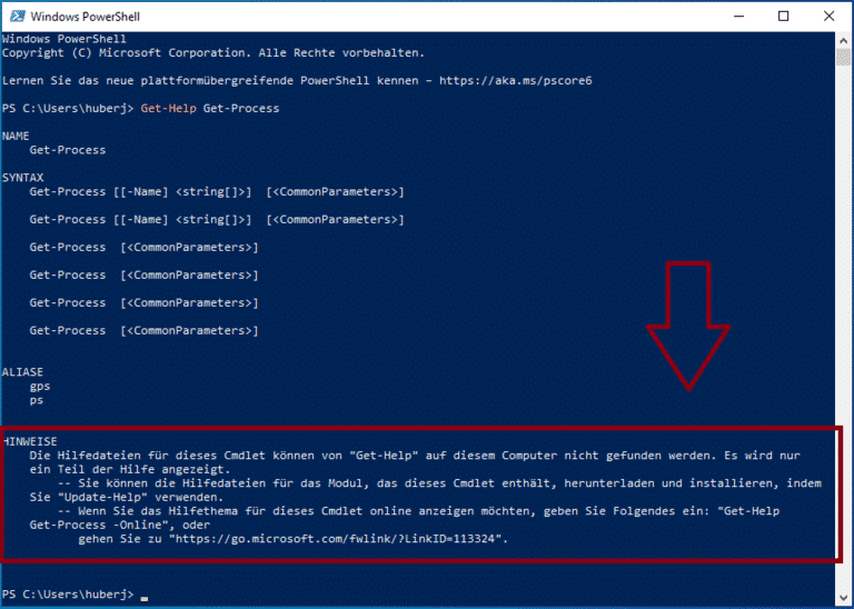 PowerShell Hilfe updaten / installieren / verwenden - www.itnator.net
