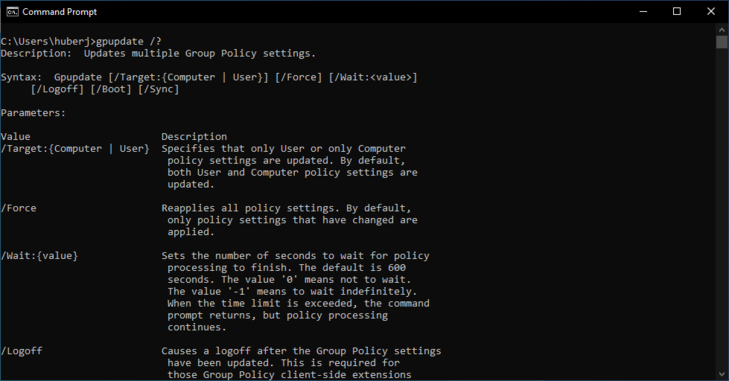 gpupdate /force Parameter nutzen - www.itnator.net gpupdate /force Parameter nutzen - www.itnator.net