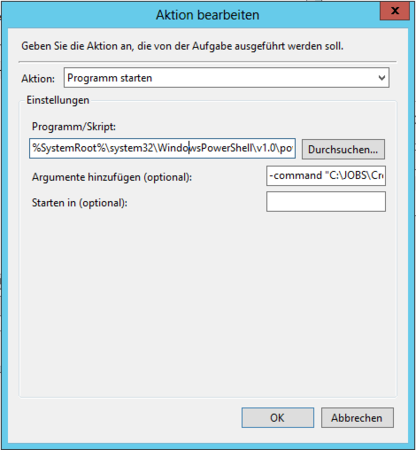 PowerShell Script in der Aufgabenplanung ausführen - www.itnator.net