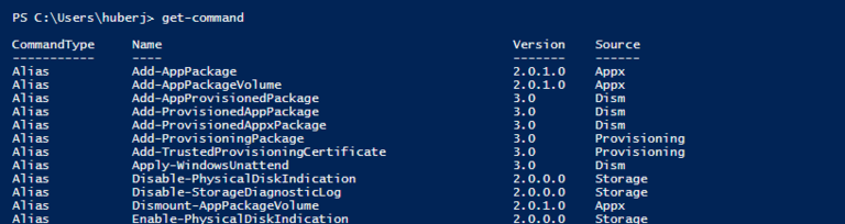 PowerShell Befehle in Windows mit Get-Command - www.itnator.net