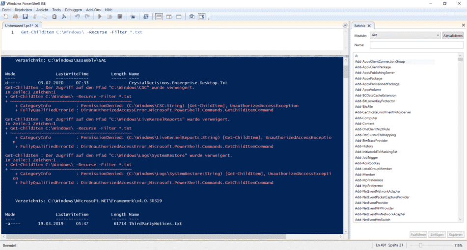 Fehler unterdrücken mit SilentlyContinue in PowerShell - www.itnator.net