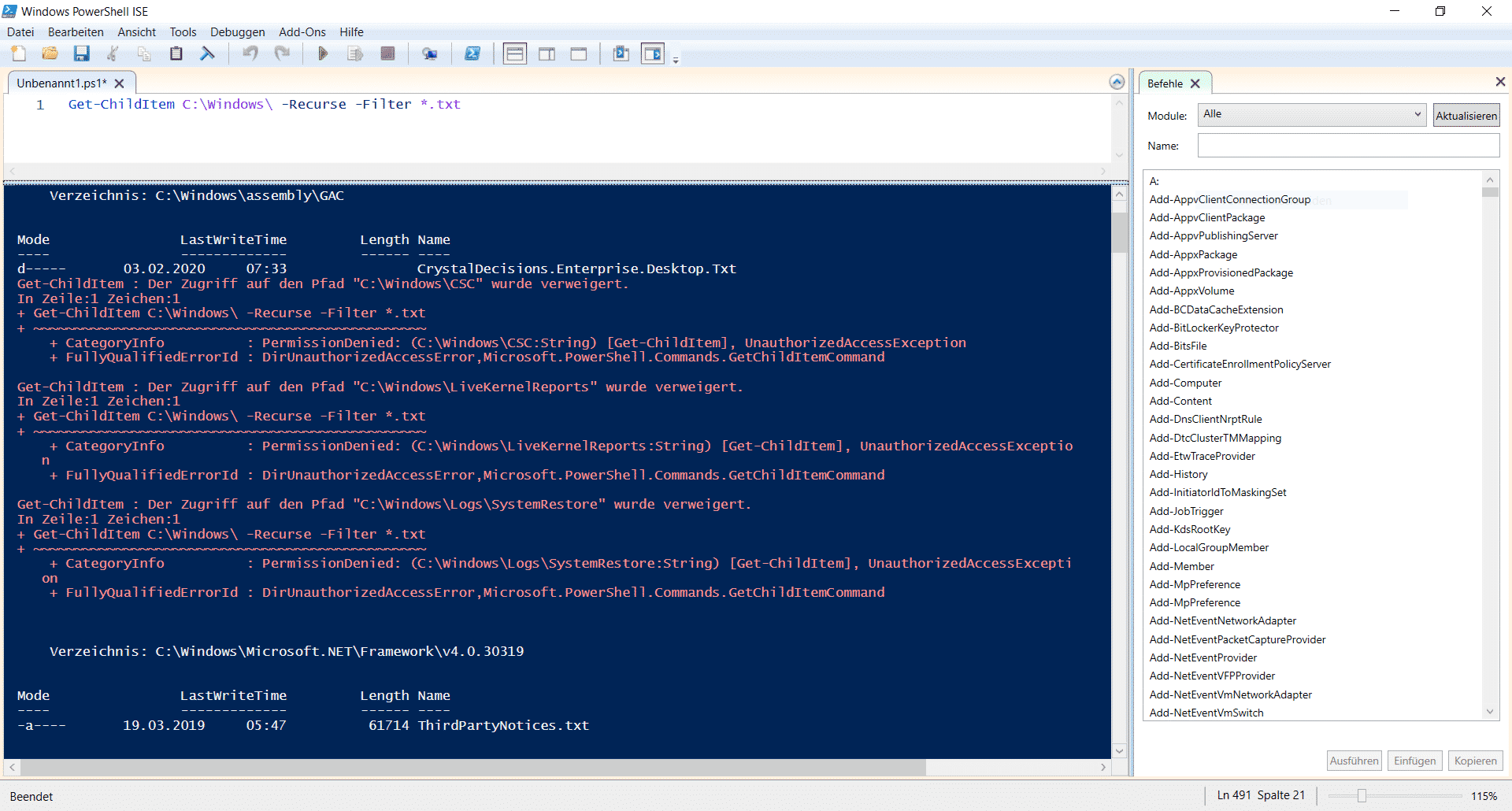 Fehler unterdrücken mit SilentlyContinue in PowerShell - www.itnator.net