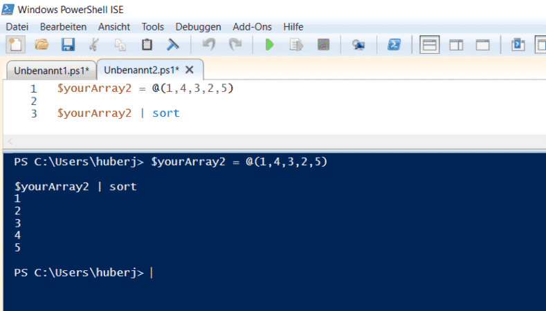 Ein Array in PowerShell verwenden - www.itnator.net