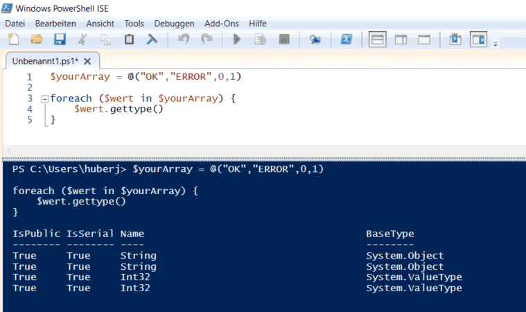 Ein Array in PowerShell verwenden - www.itnator.net