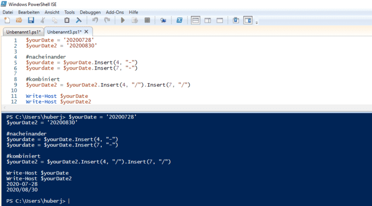 String In Powershell Trim Substring Contains Etc