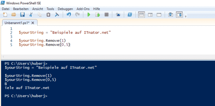 String in PowerShell (Trim, Substring, Contains, etc.) - www.itnator.net