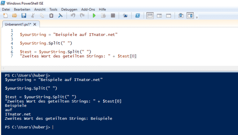 String in PowerShell (Trim, Substring, Contains, etc.) - www.itnator.net