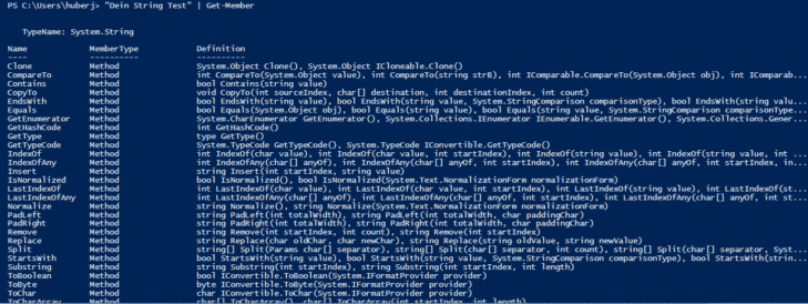 String In Powershell Trim Substring Contains Etc