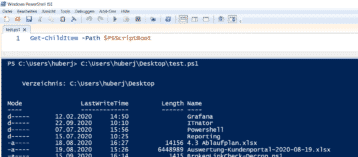 $PSScriptRoot beinhaltet Pfad des PowerShell Scripts - www.itnator.net