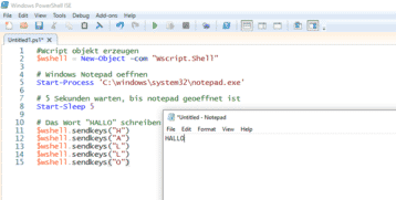 SendKeys in PowerShell Script verwenden - www.itnator.net