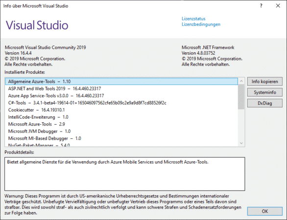 Installierte Version von Visual Studio anzeigen - www.itnator.net