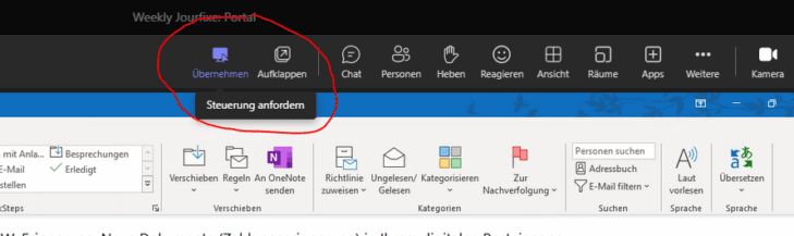 Microsoft Teams: Steuerung anfordern als Button - www.itnator.net